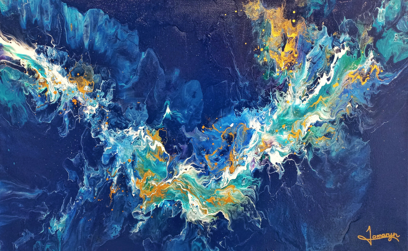 An Eternal Starry Night – Purple Heart Gallery and Framing