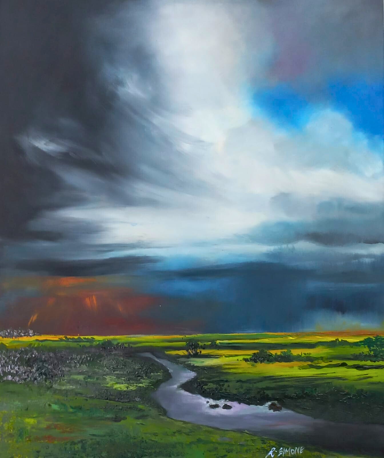 Beyond The Storm – Purple Heart Gallery and Framing