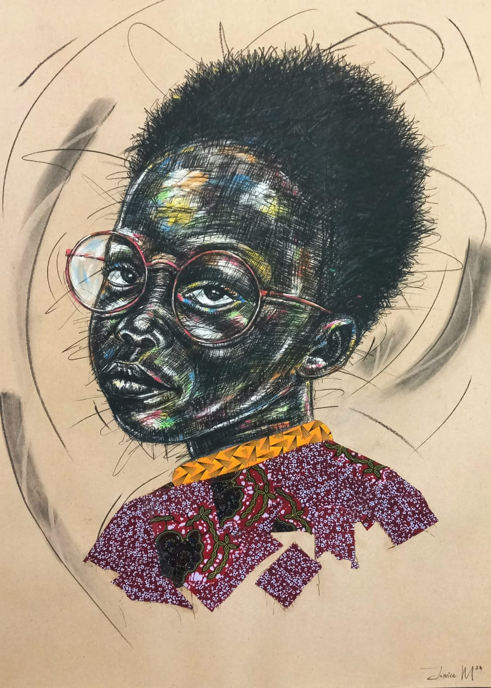 Girl with Vision – Purple Heart Gallery