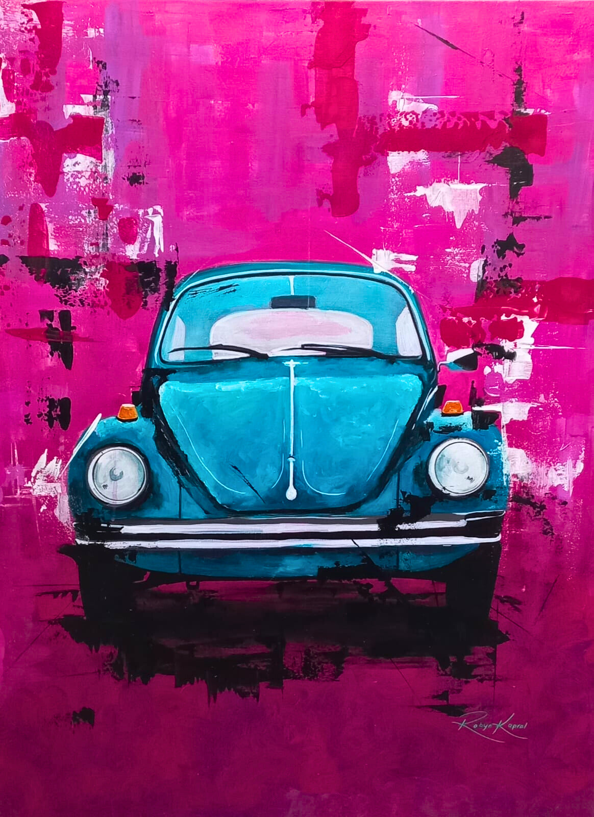 Beetle Blues – Purple Heart Gallery and Framing